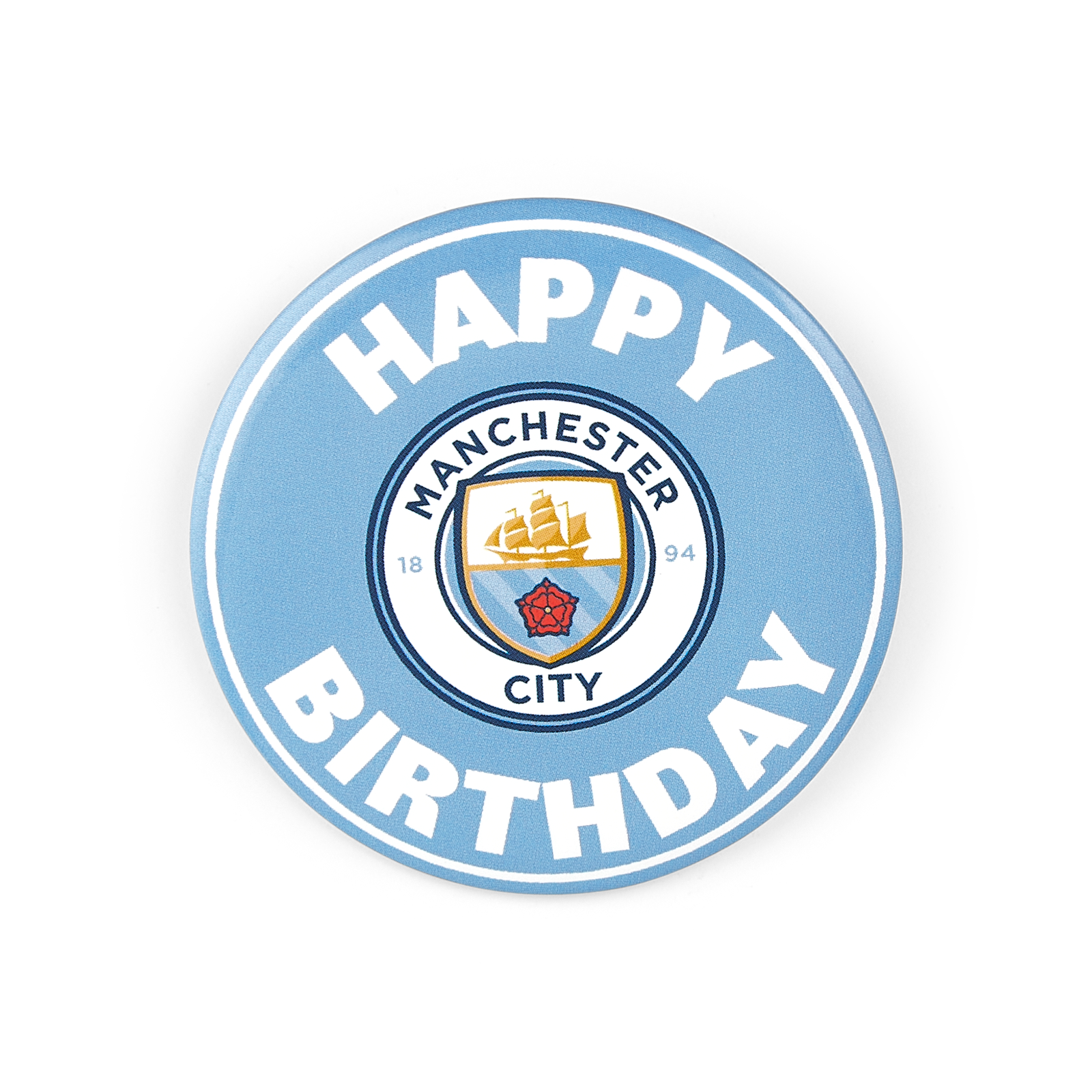 Badge "Happy Birthday" Manchester City | Official Man City Store