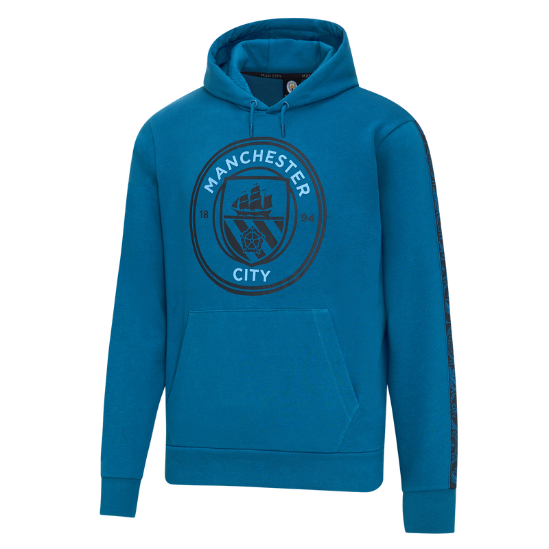 Sudadera Con Capucha Para Niños Con El Escudo Del Manchester City Fz