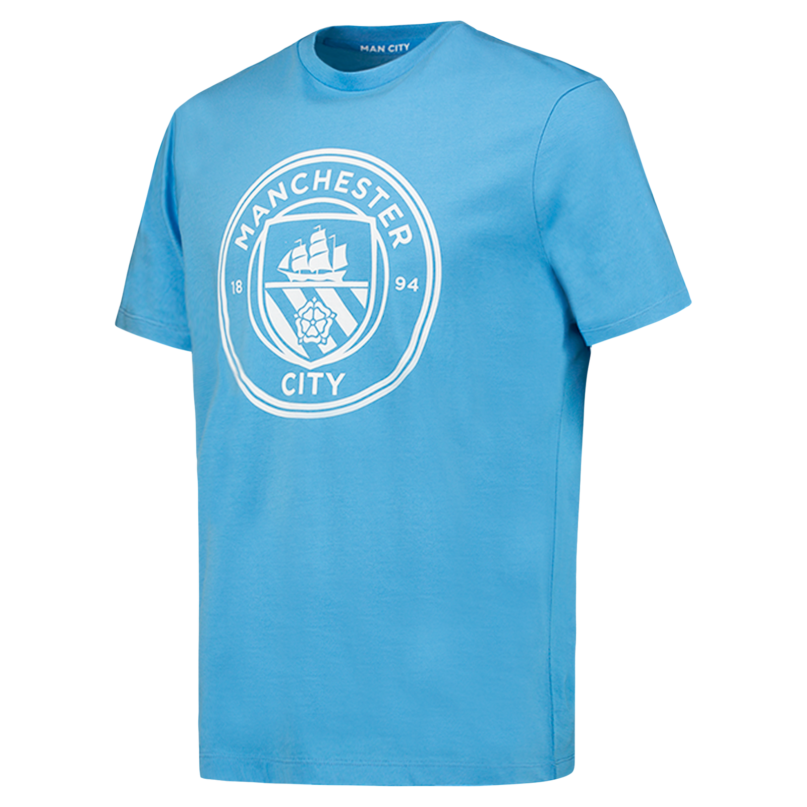 Manchester City Large Crest Tee Official Man City Store