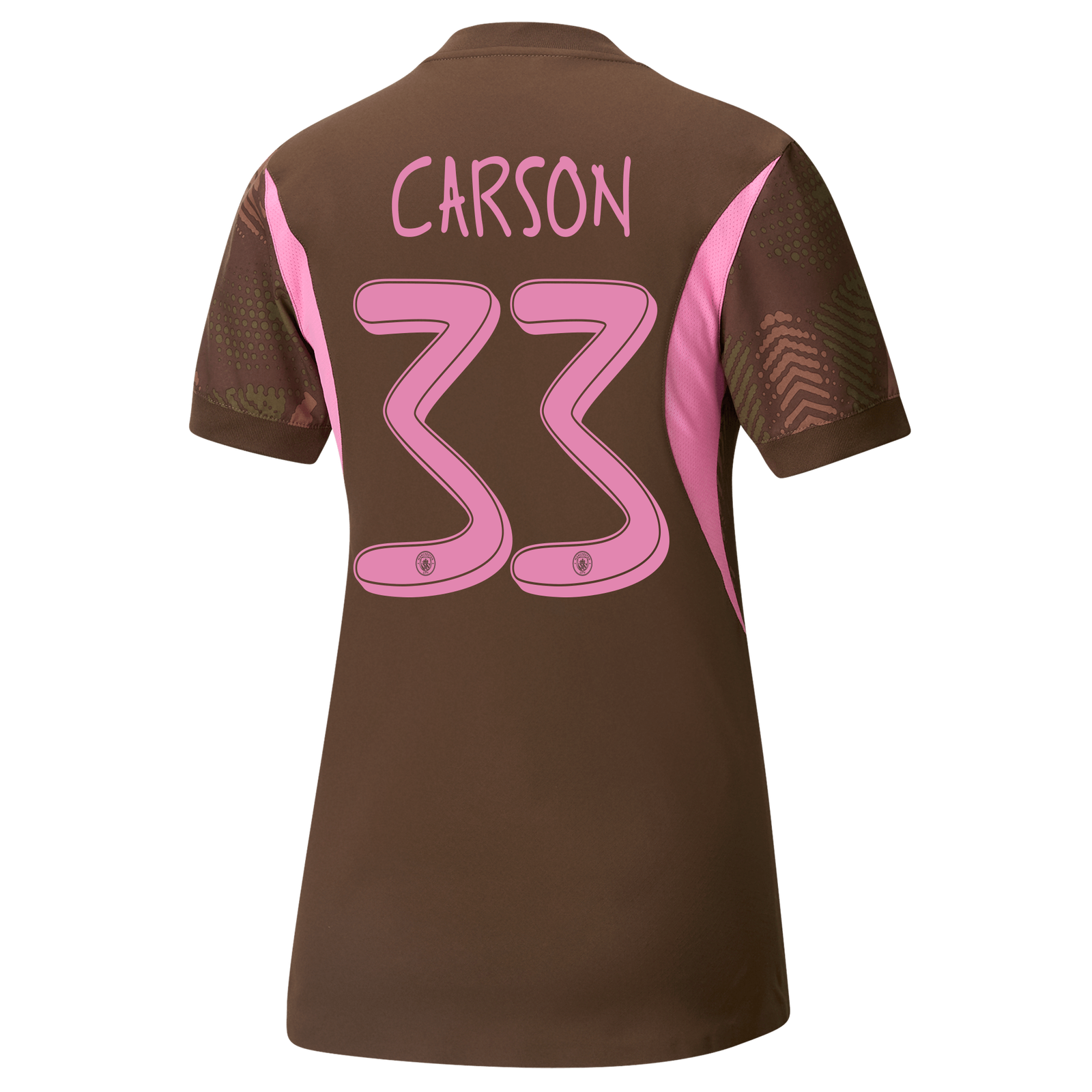 Women's Manchester City Goalkeeper Jersey 2024/25 With CARSON 33 ...