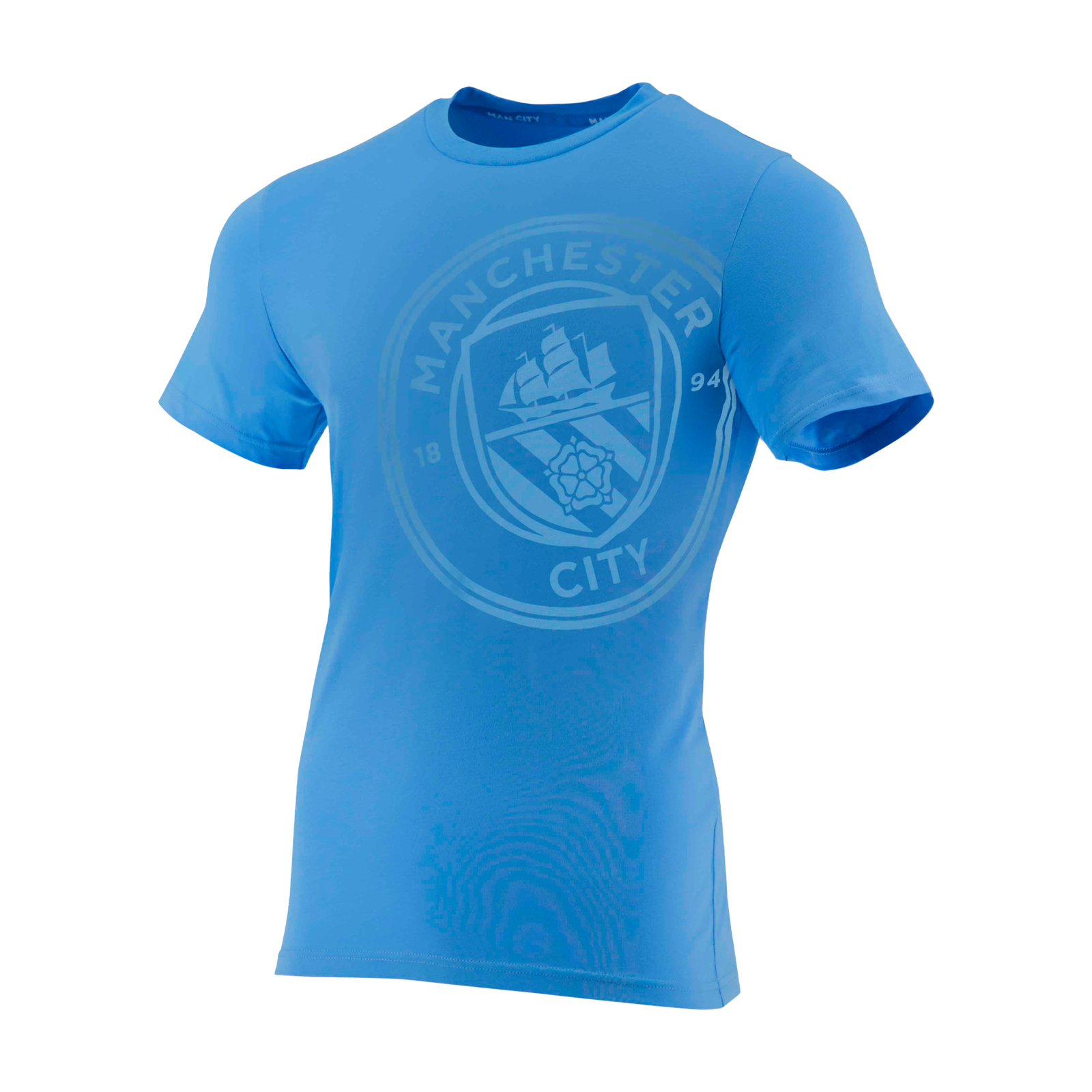 Manchester City Large Crest Tee Official Man City Store
