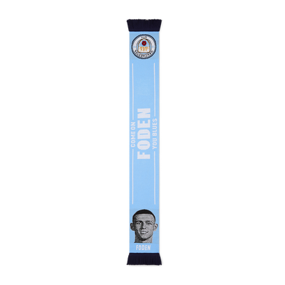 Manchester City Foden Face Scarf | Official Man City Store