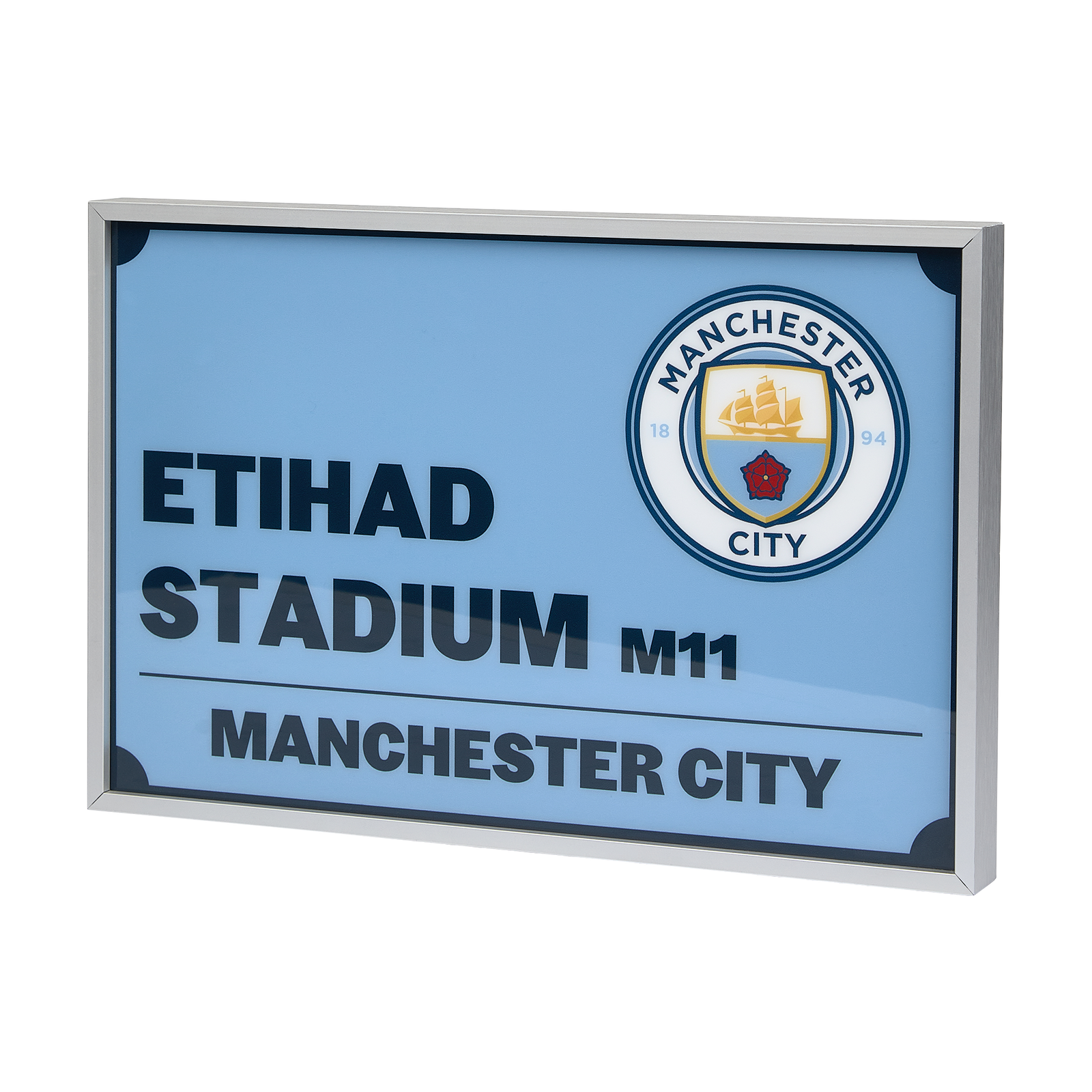 Manchester City LED Street Sign | Official Man City Store