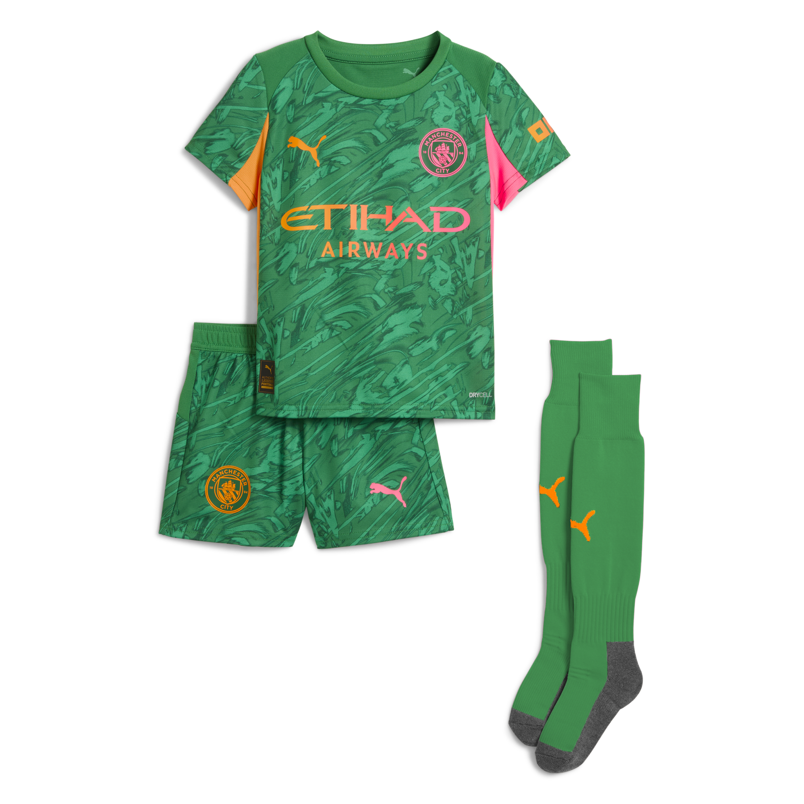 Equipación Mini Portero Manchester City Para Niños 202526 Official