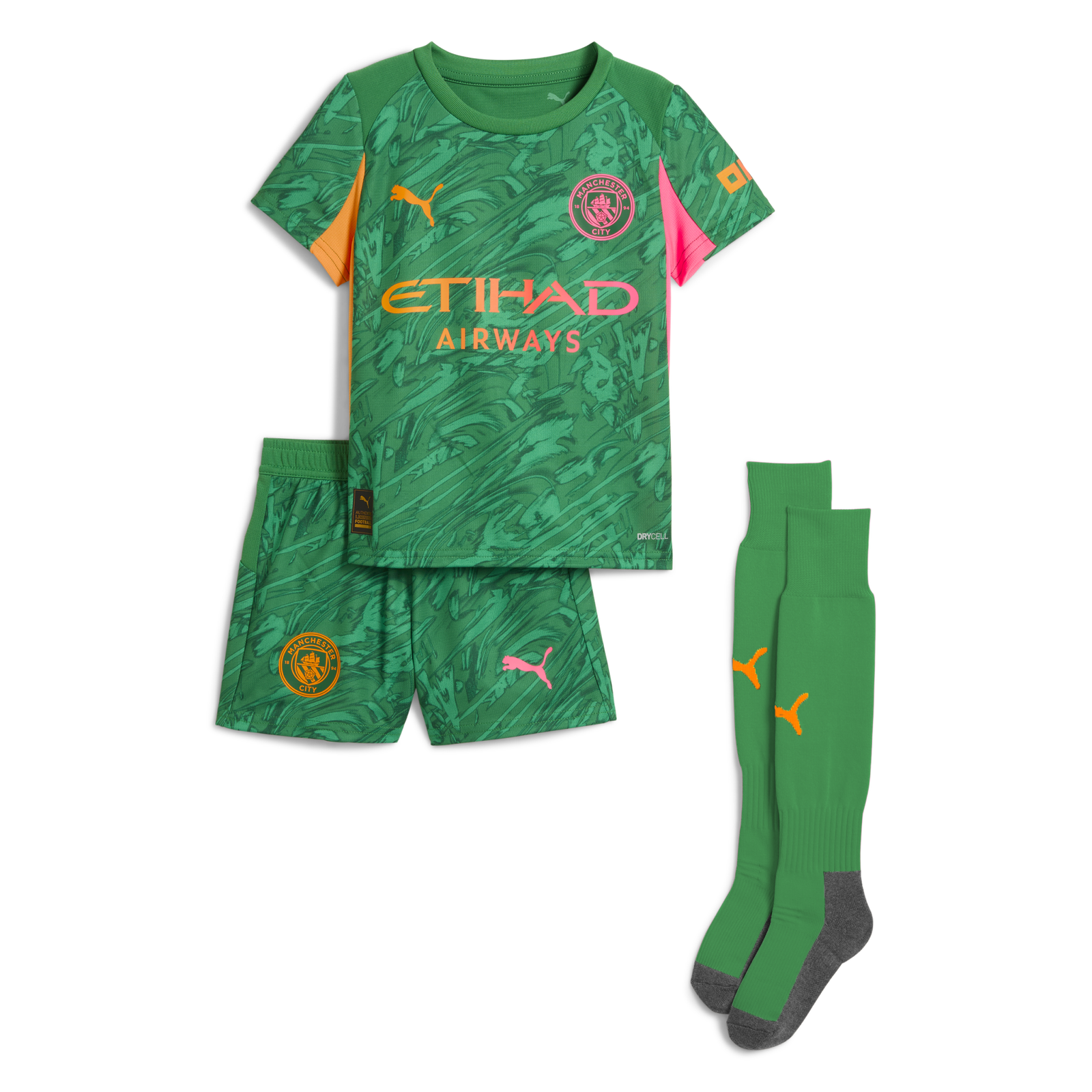 Equipación Mini Portero Manchester City Para Niños 202526 Official