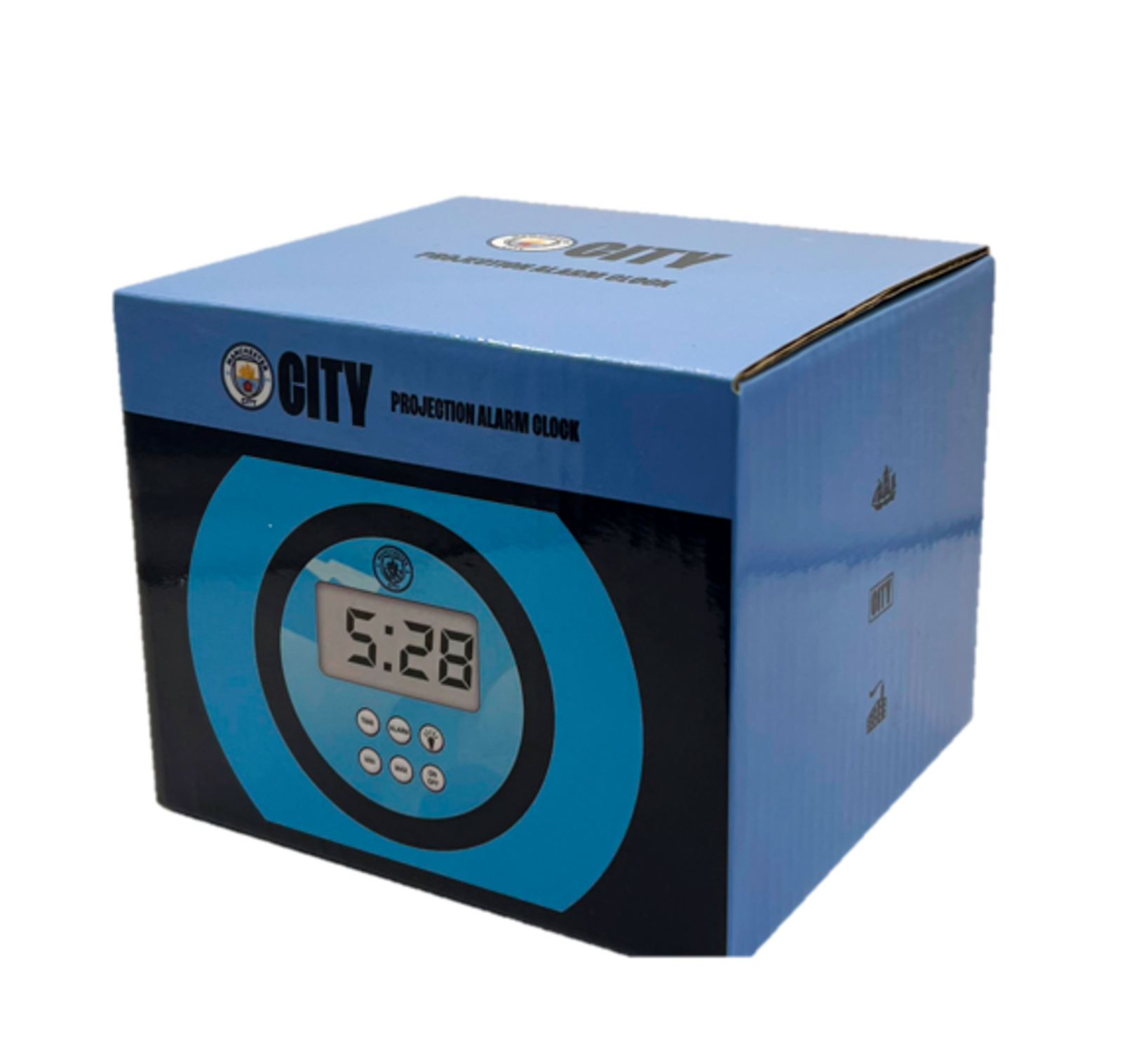 Manchester City Projection Alarm Clock | Official Man City Store
