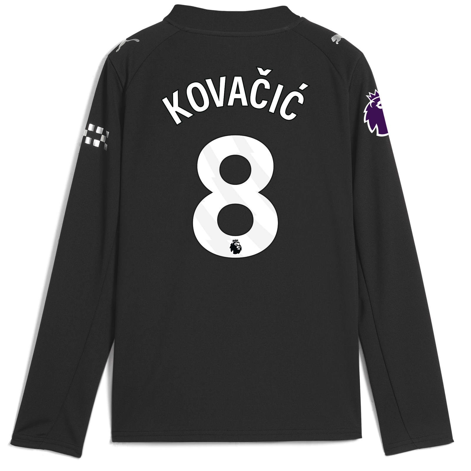 Camiseta de Visitante de manga larga del Manchester City para Niños ...