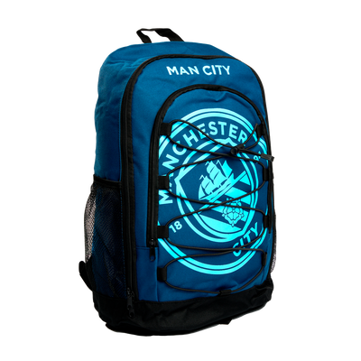 Manchester City Crest Bungee Backpack | Official Man City Store