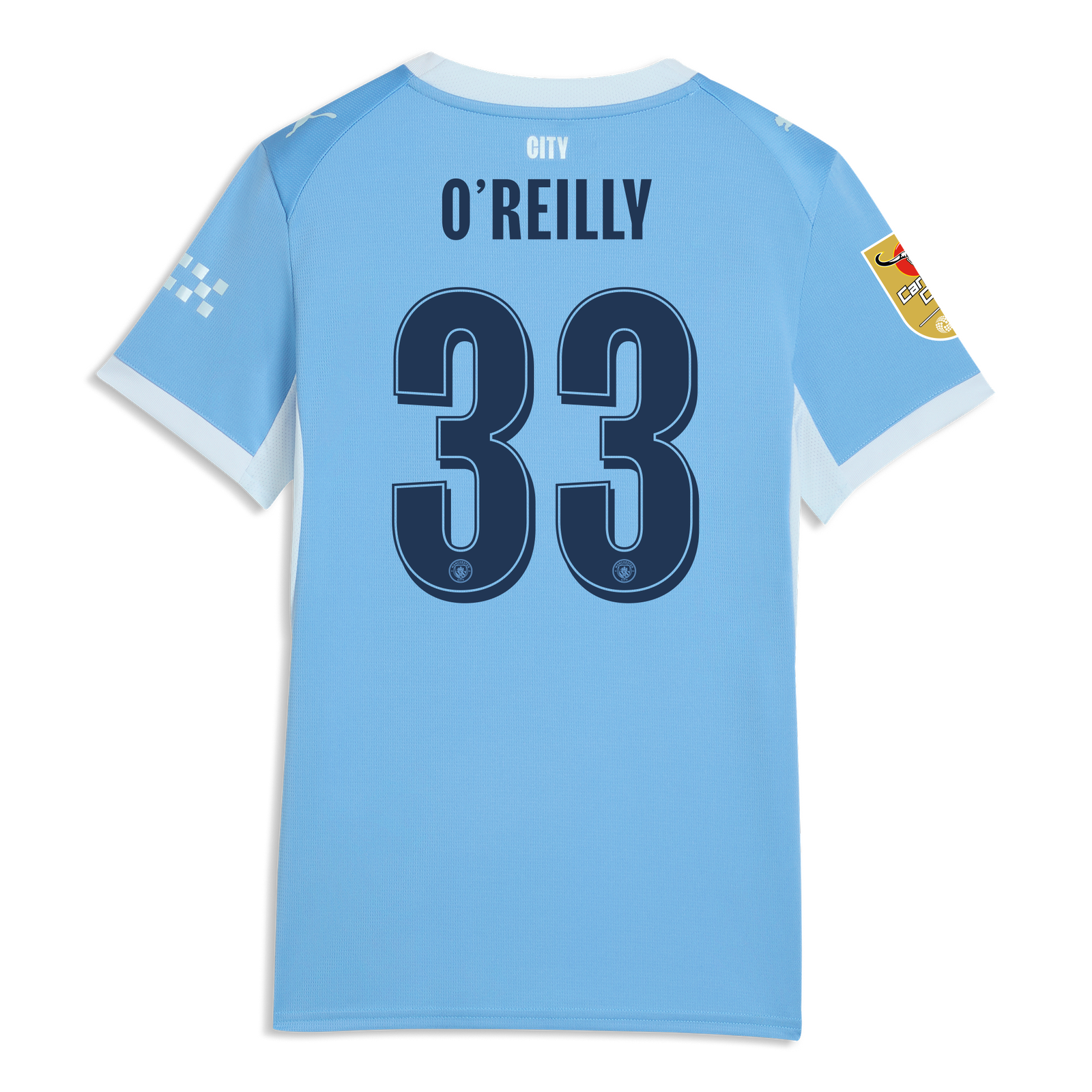 Damen Manchester City Heimtrikot 2026/27 mit O'REILLY 33 Beflockung ...