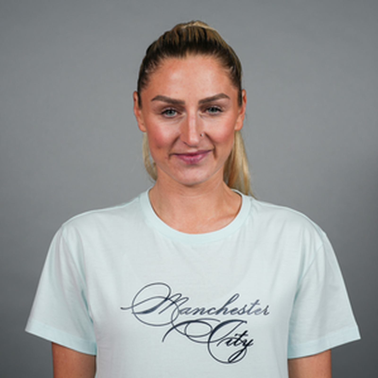 Womens Manchester City Script Tee Official Man City Store