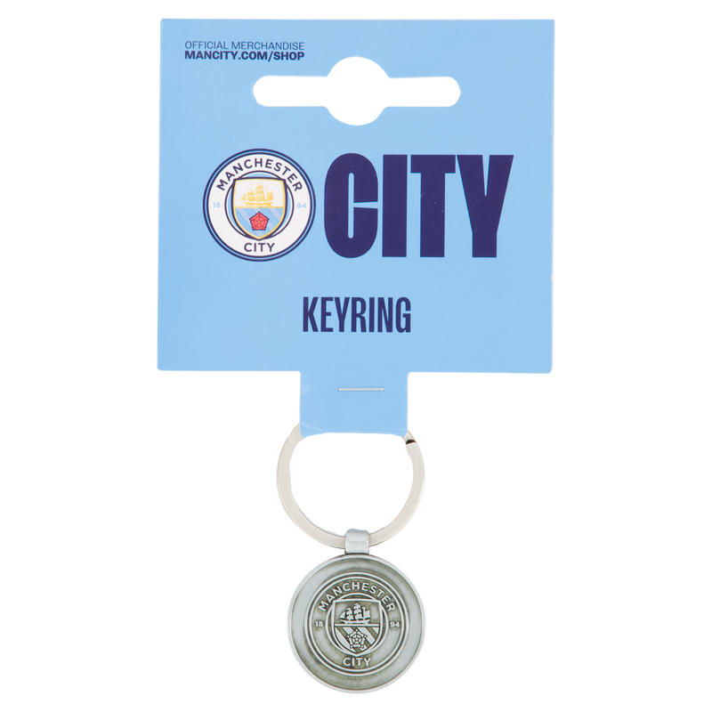 Manchester City Antique Keyring Official Man City Store