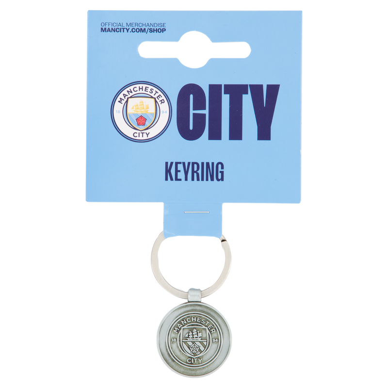 Manchester City Antique Keyring Official Man City Store
