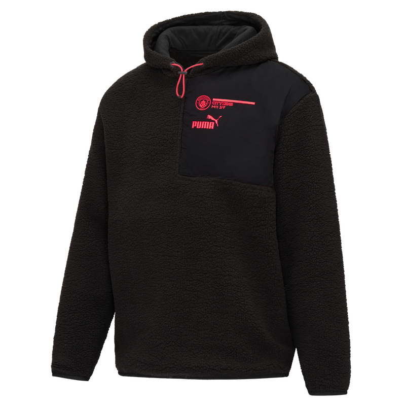 Sudadera Con Capucha De Forro Polar Sherpa Manchester City Ftblculture