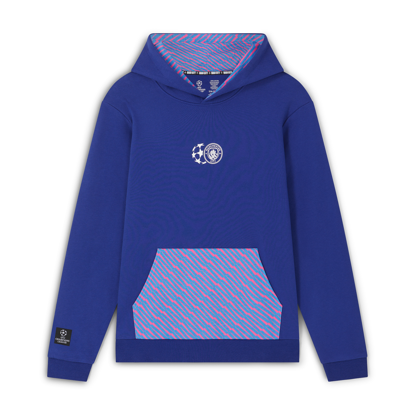 Manchester City UCL Lightning Hoodie | Official Man City Store