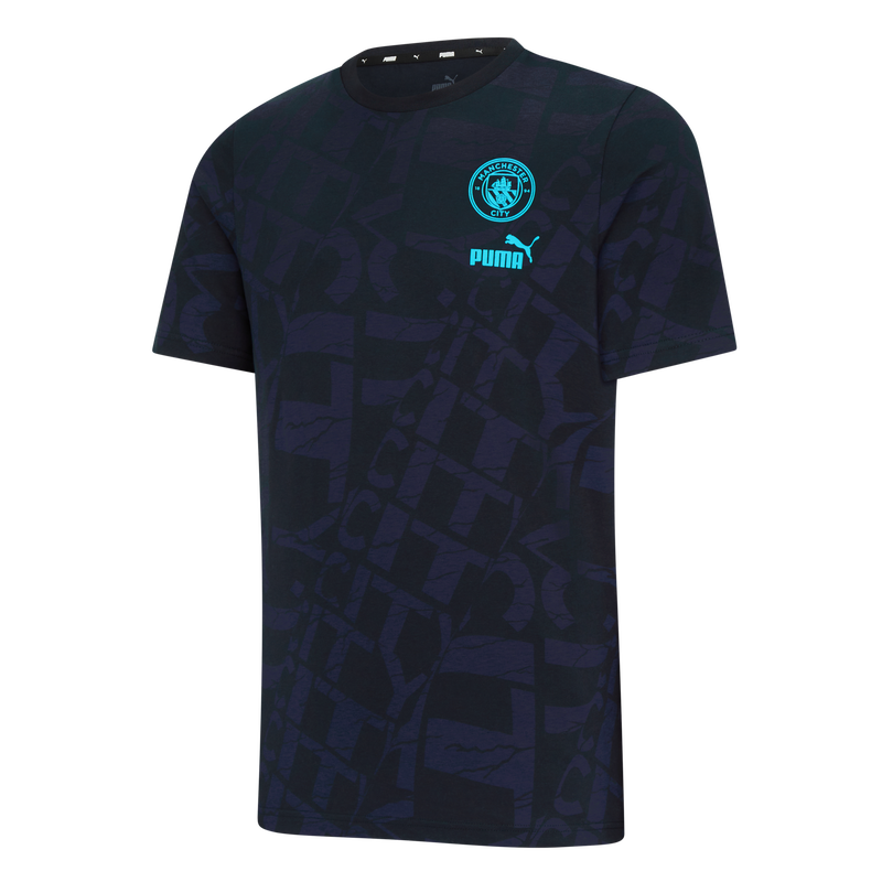 Manchester City Ftblcore Printed Tee Official Man City Store