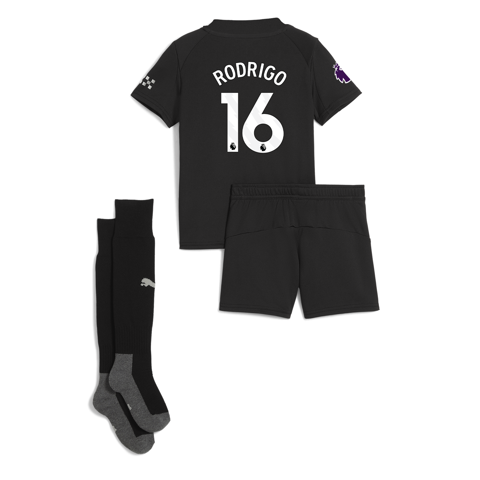 Mini Kit Extérieur Extérieur Manchester City 2025/26 Avec Impression ...