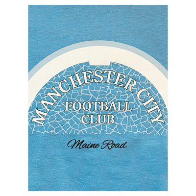 Manchester City Maine Road Mosaic Tee | Official Man City Store