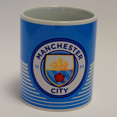 Manchester City Blue Crest Mug | Official Man City Store