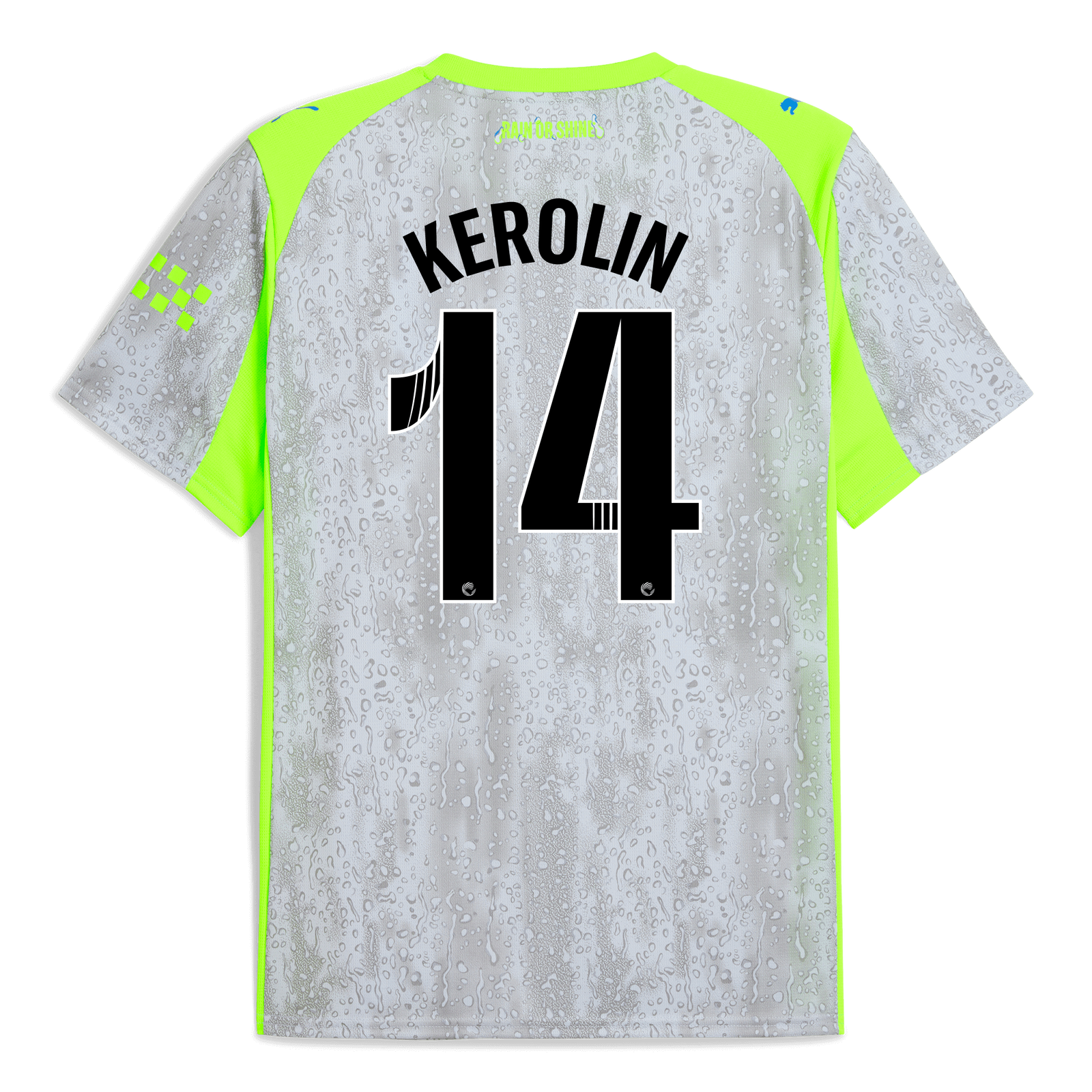 Manchester City 2025/26 Derde Shirt met bedrukking van KEROLIN 14 ...