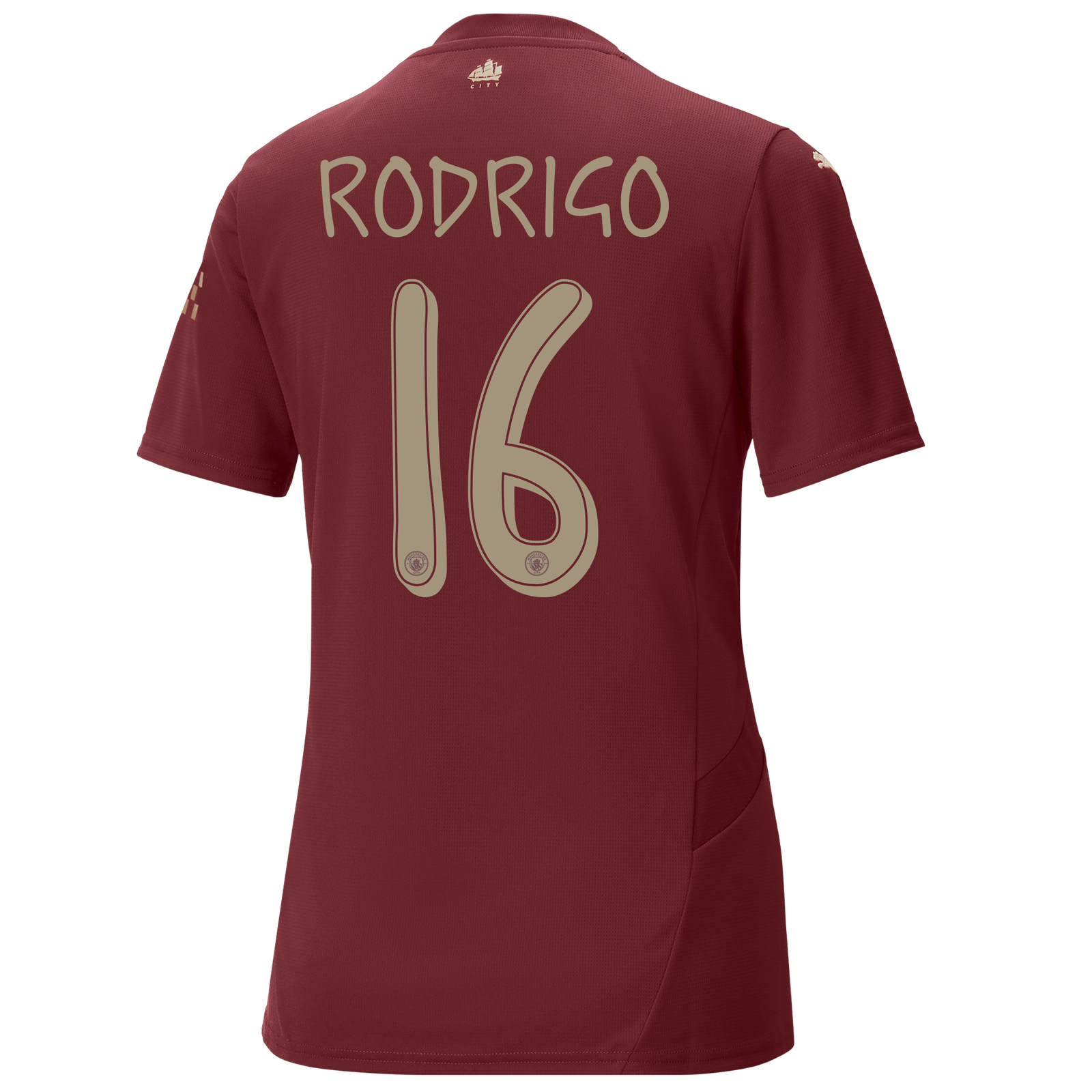 Women's Manchester City Third Jersey 2024/25 With RODRIGO 16 Printing ...