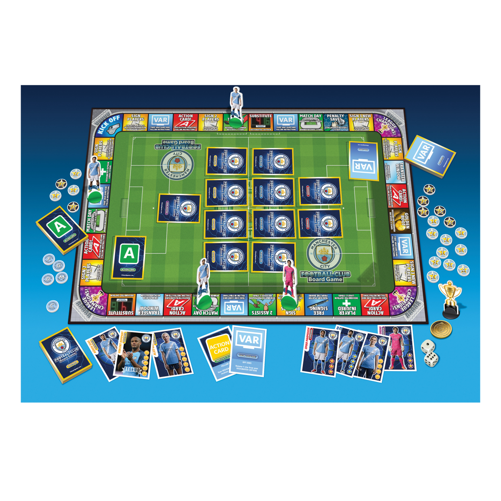 Manchester City Football Billionaire Board Game 2025/26 | Official Man ...