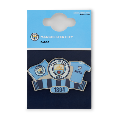 Manchester City Collage Pin Badge | Official Man City Store