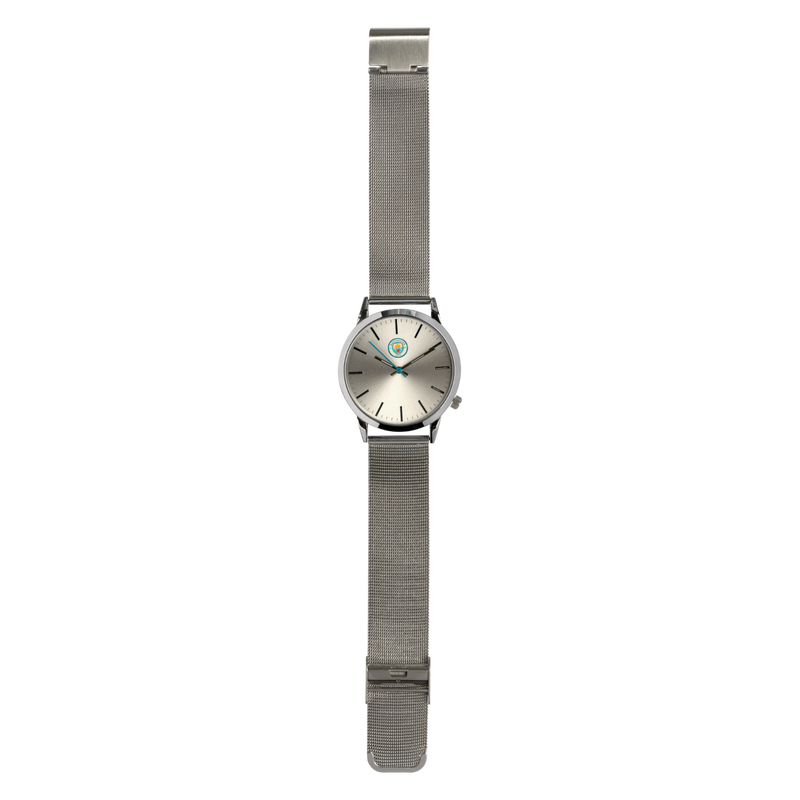 Reloj De Acero Inoxidable Del Manchester City Official Man City Store