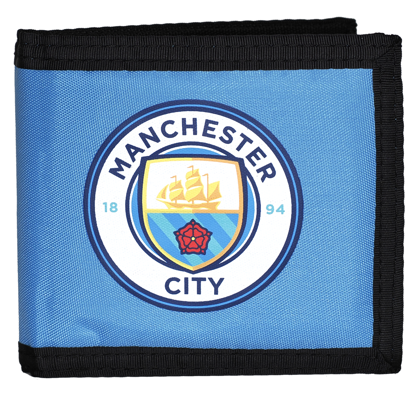 Manchester City Crest Canvas Wallet | Official Man City Store