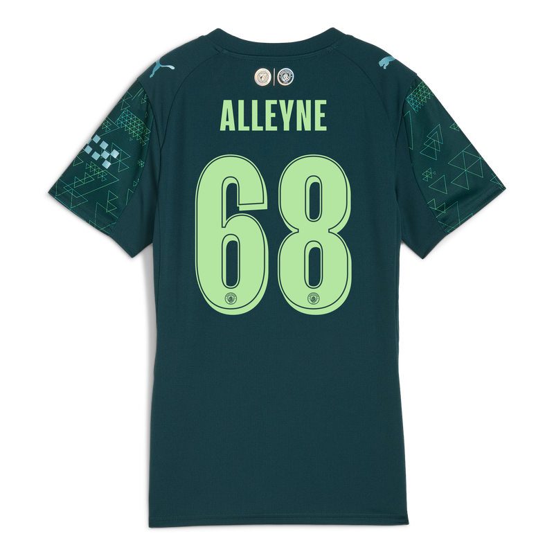 Dames Manchester City EA SPORTS FC Shirt 2025/26 met ALLEYNE 68-opdruk ...