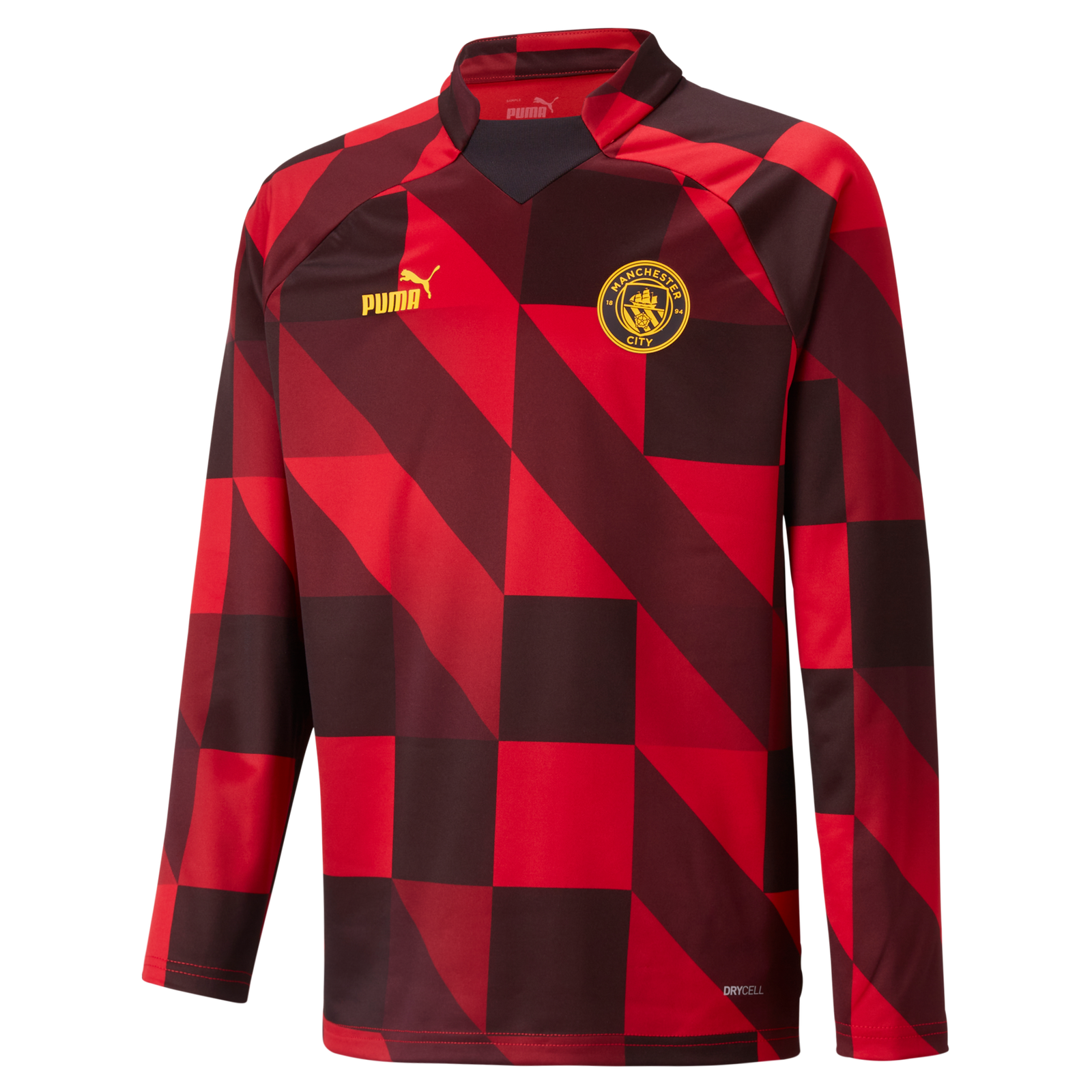 Sudadera Prepartido Para Niños Del Manchester City Official Man City