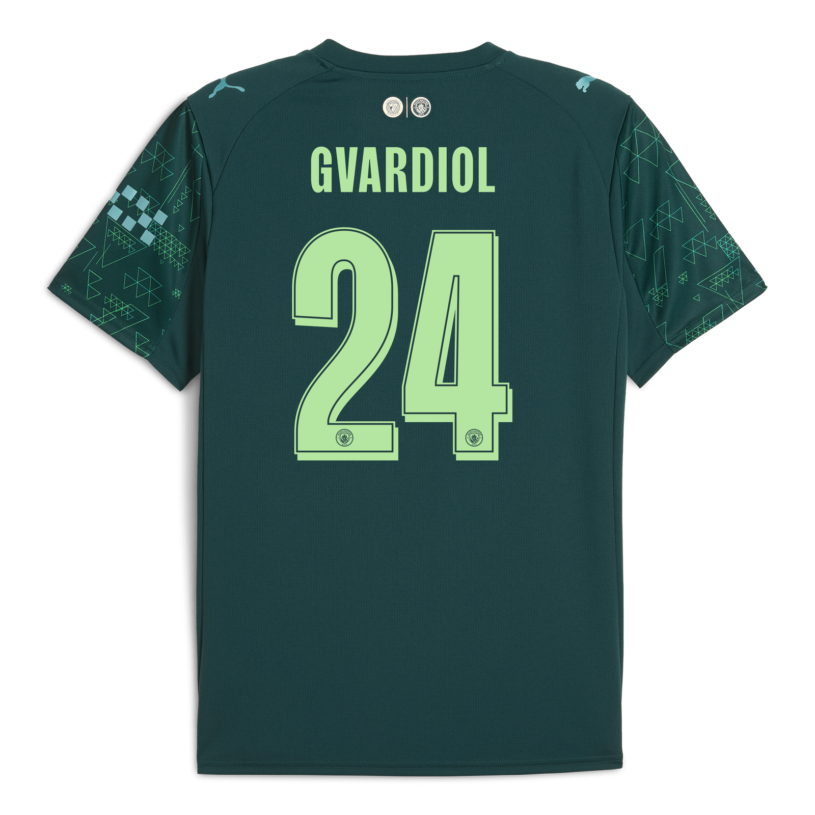 Manchester City EA SPORTS FC Camiseta 2025/26 con estampado GVARDIOL 24 ...