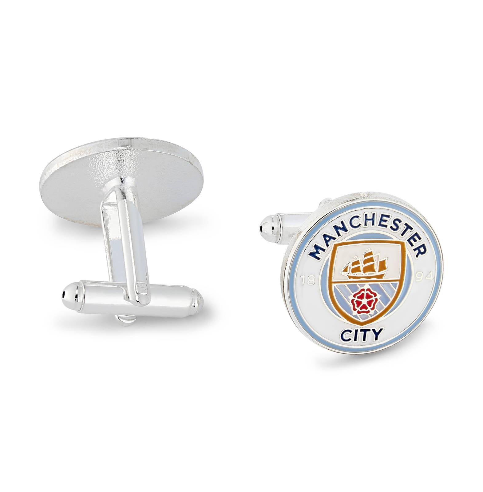 Manchester City Crest Cufflinks | Official Man City Store