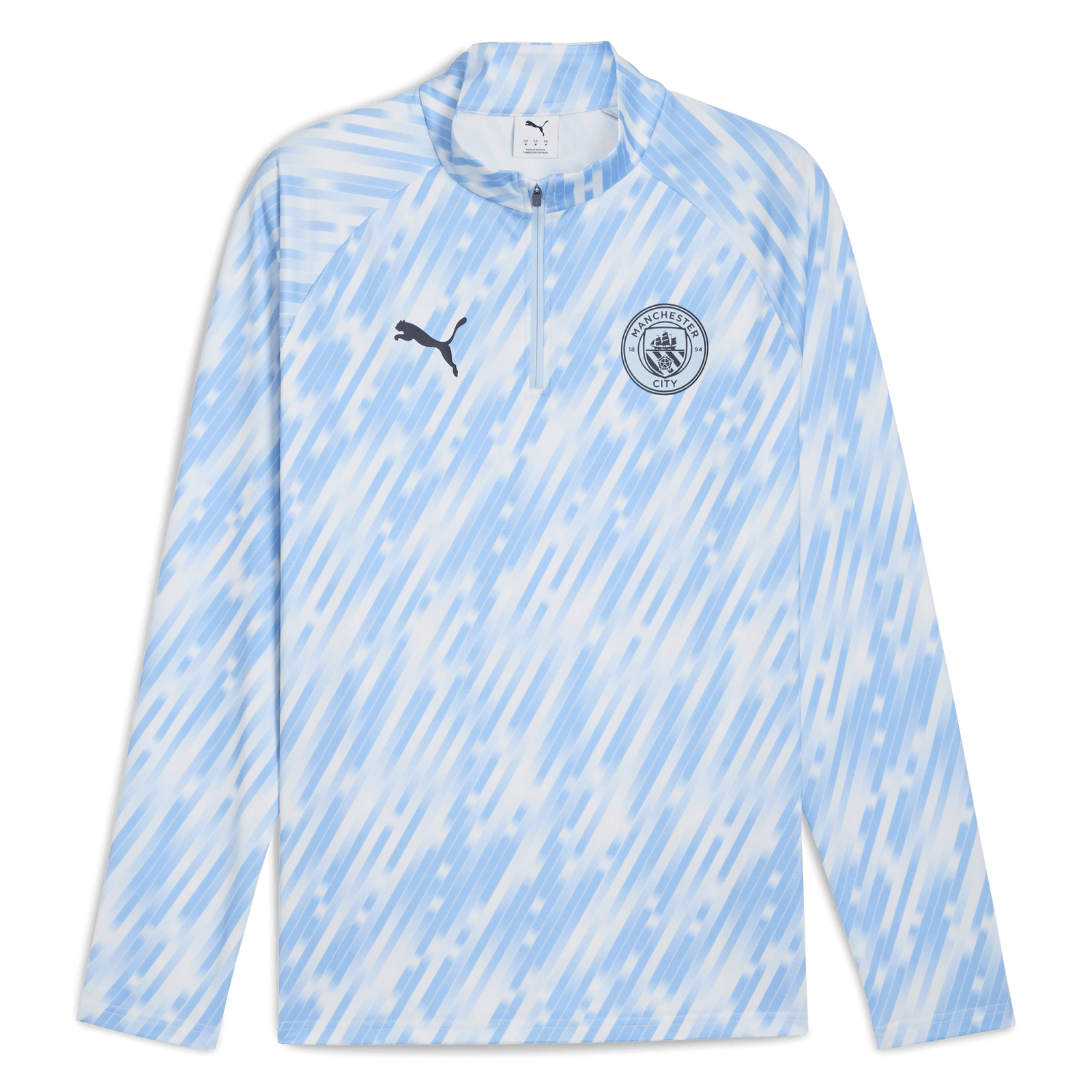 Manchester City Pre-Match 1/4 Zip Top | Official Man City Store