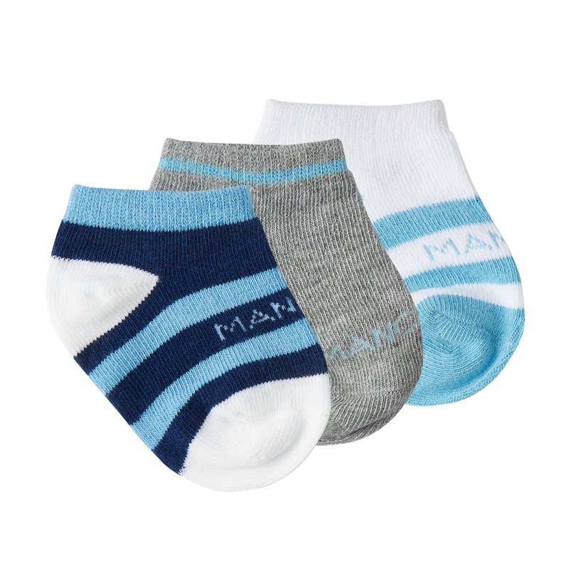 Manchester City Baby 3 Pack Sock Gift Set | Official Man City Store