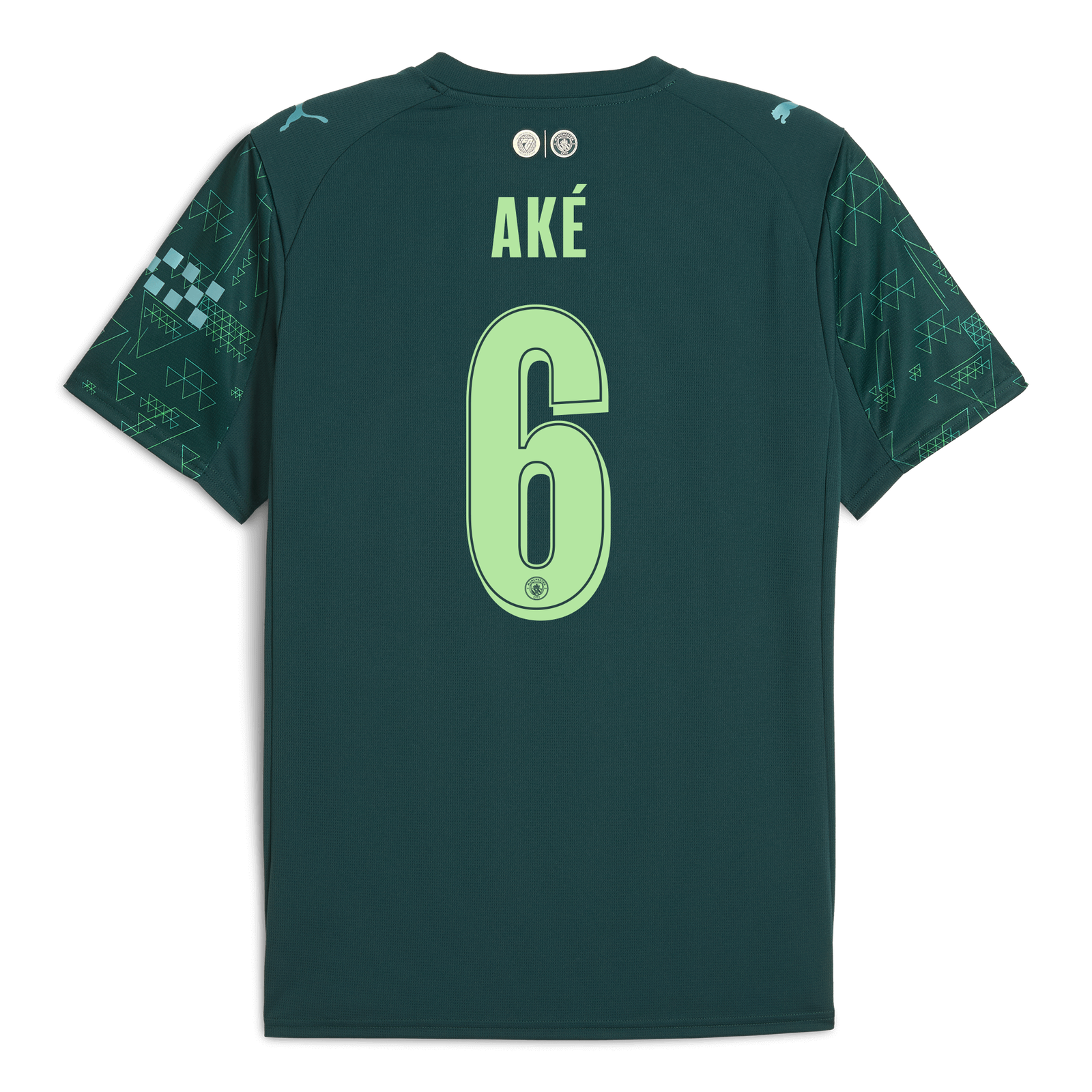 Manchester City EA SPORTS FC Jersey 2025/26 With AKÉ 6 Printing ...