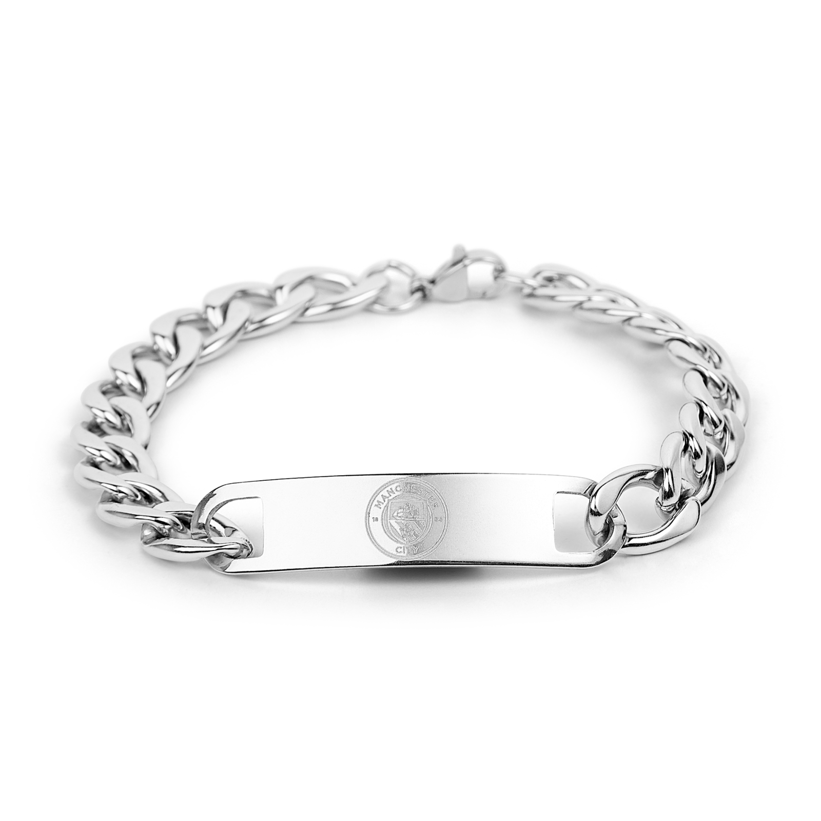 Manchester City Crest Chunky Chain Bracelet | Official Man City Store