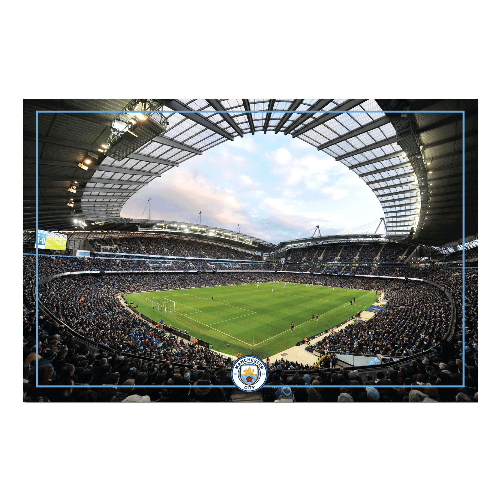 Manchester City Stadium Wall Sticker | Official Man City Store