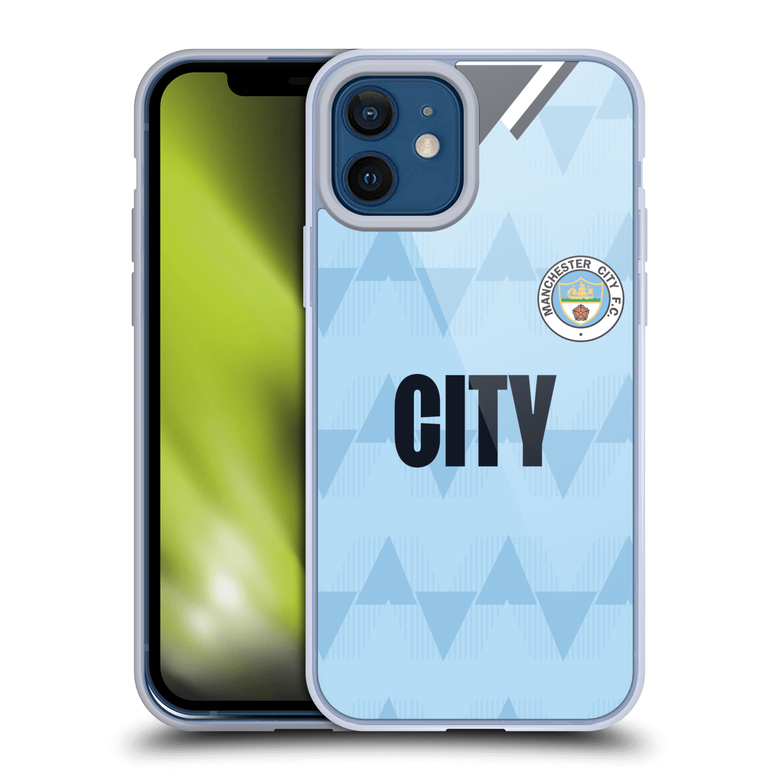 Manchester City 1989 Retro Home Kit IPhone 12 Case | Official Man City ...