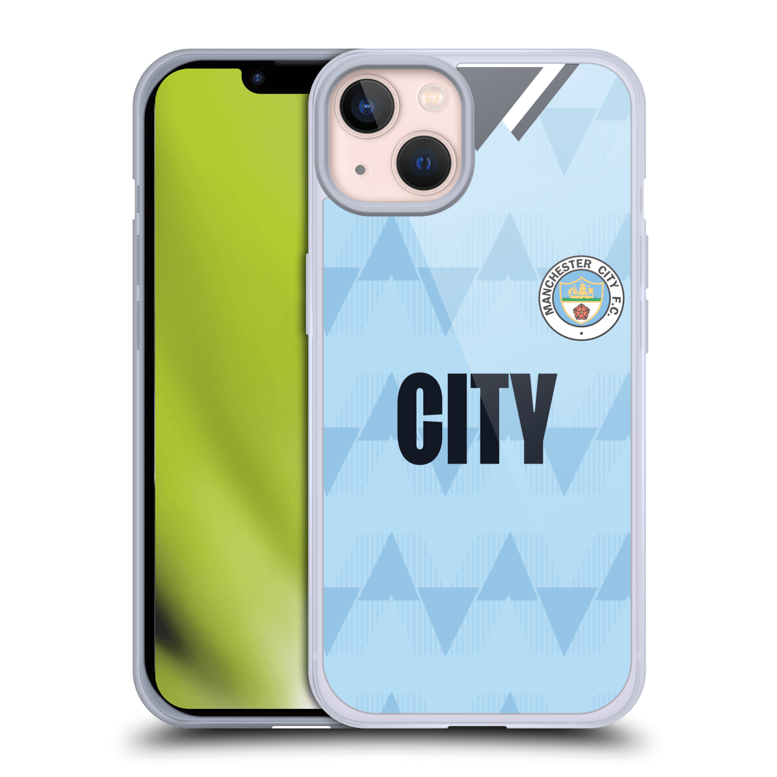 Manchester City 1989 Retro Home Kit IPhone 13 Case | Official Man City ...