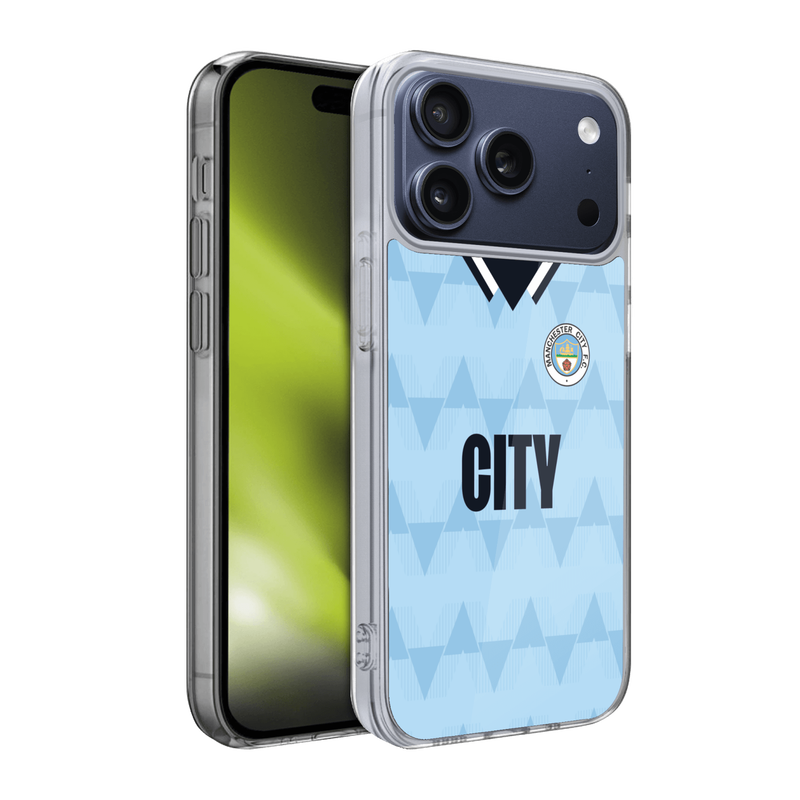 Manchester City 1989 Retro Home Kit iPhone 17 Pro Case | Official Man ...