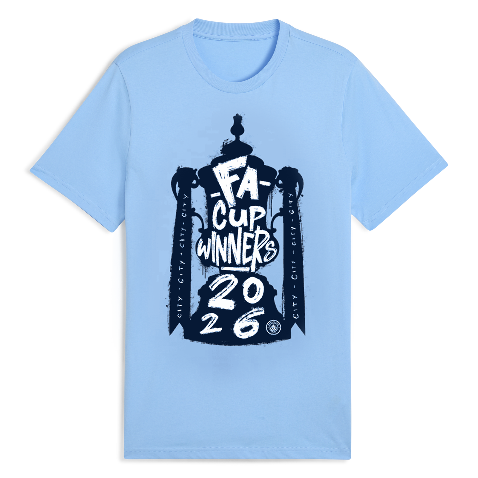 Manchester City Kids FA Cup 25/26 Winners T-shirt | Official Man City Store