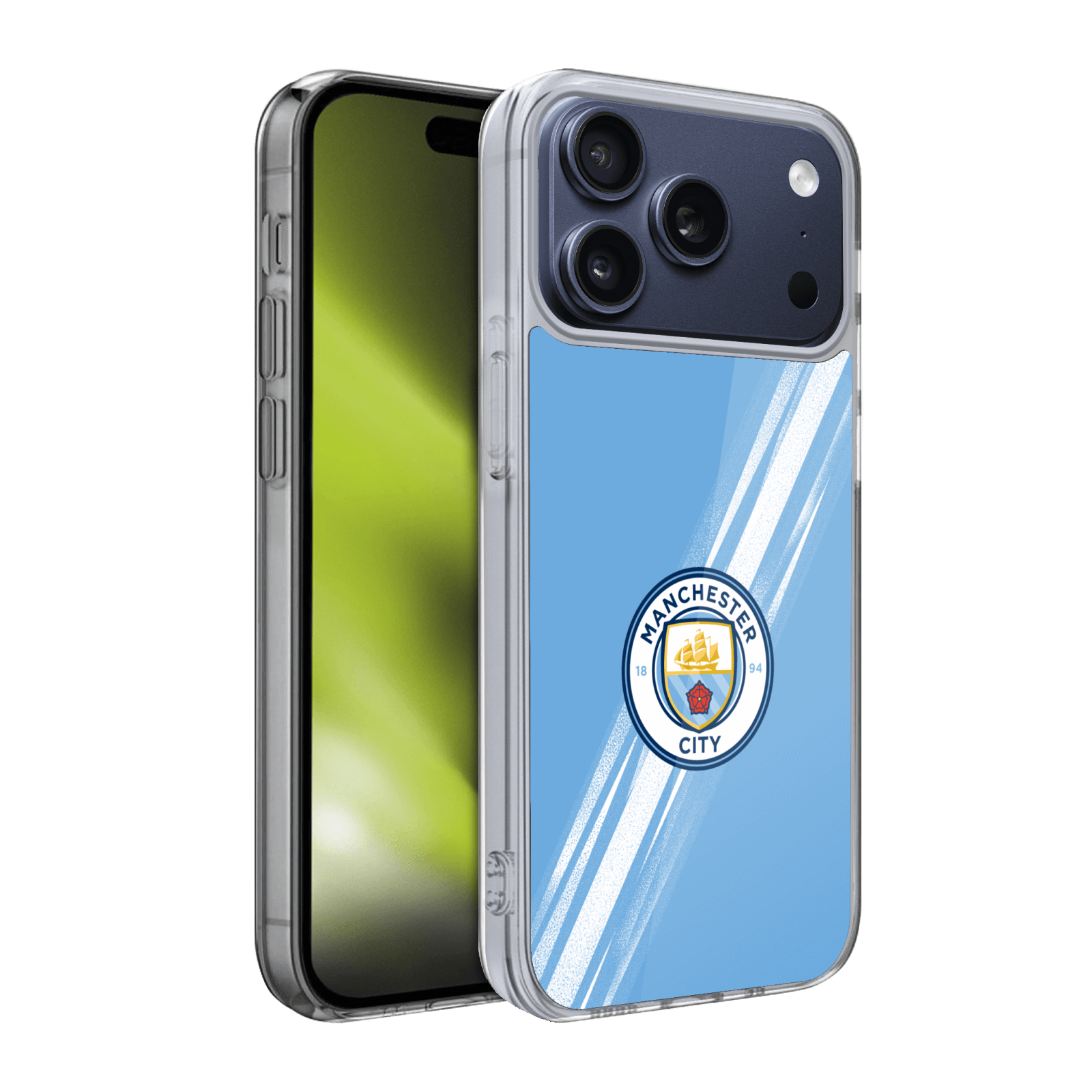 Manchester City 2025/26 Home Kit iPhone 17 Pro Case | Official Man City ...